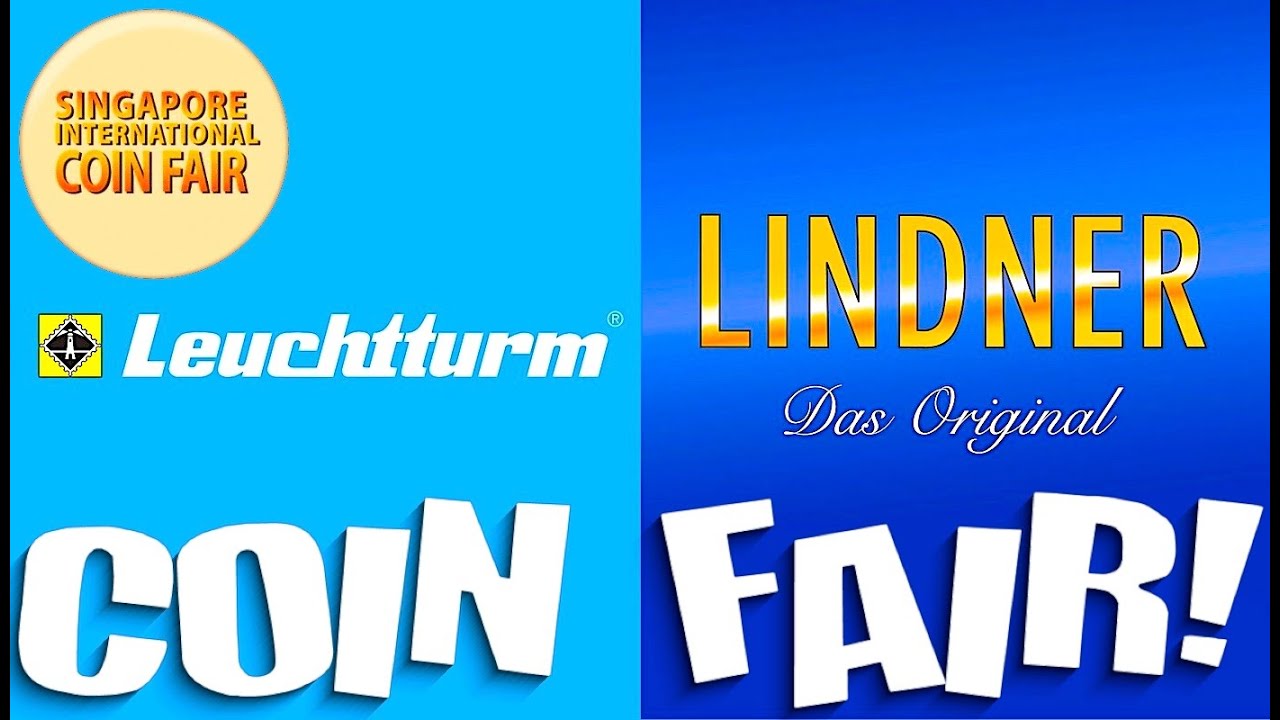 Singapore Coin Fair ... Leuchtturm coin capsules sheets & Lindner ...