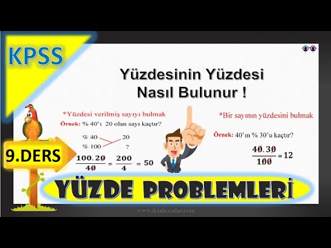 2021 KPSS Matematik Konu Anlatımı | Yüzde Problemleri | Yüzde Kar Zarar Problemleri KPSS