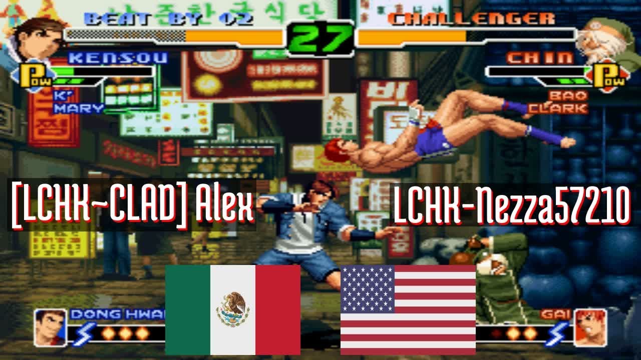 FT5 @kof2000: [LCHK~CLAD] Alex (MX) vs LCHK-Nezza57210 (US) [King of ...