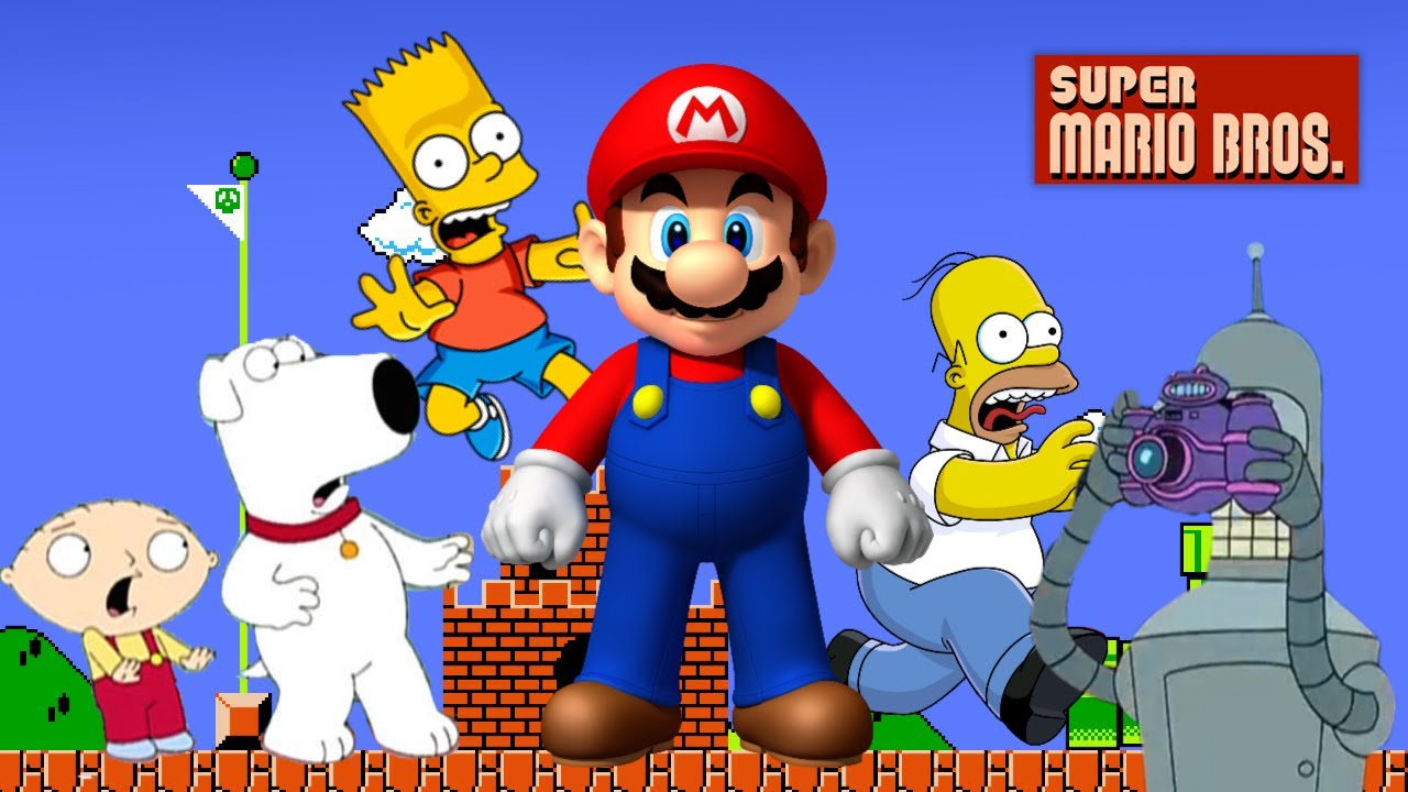 Super Mario's Cameos on My Favourite Shows (#Mar10Day) - YouTube