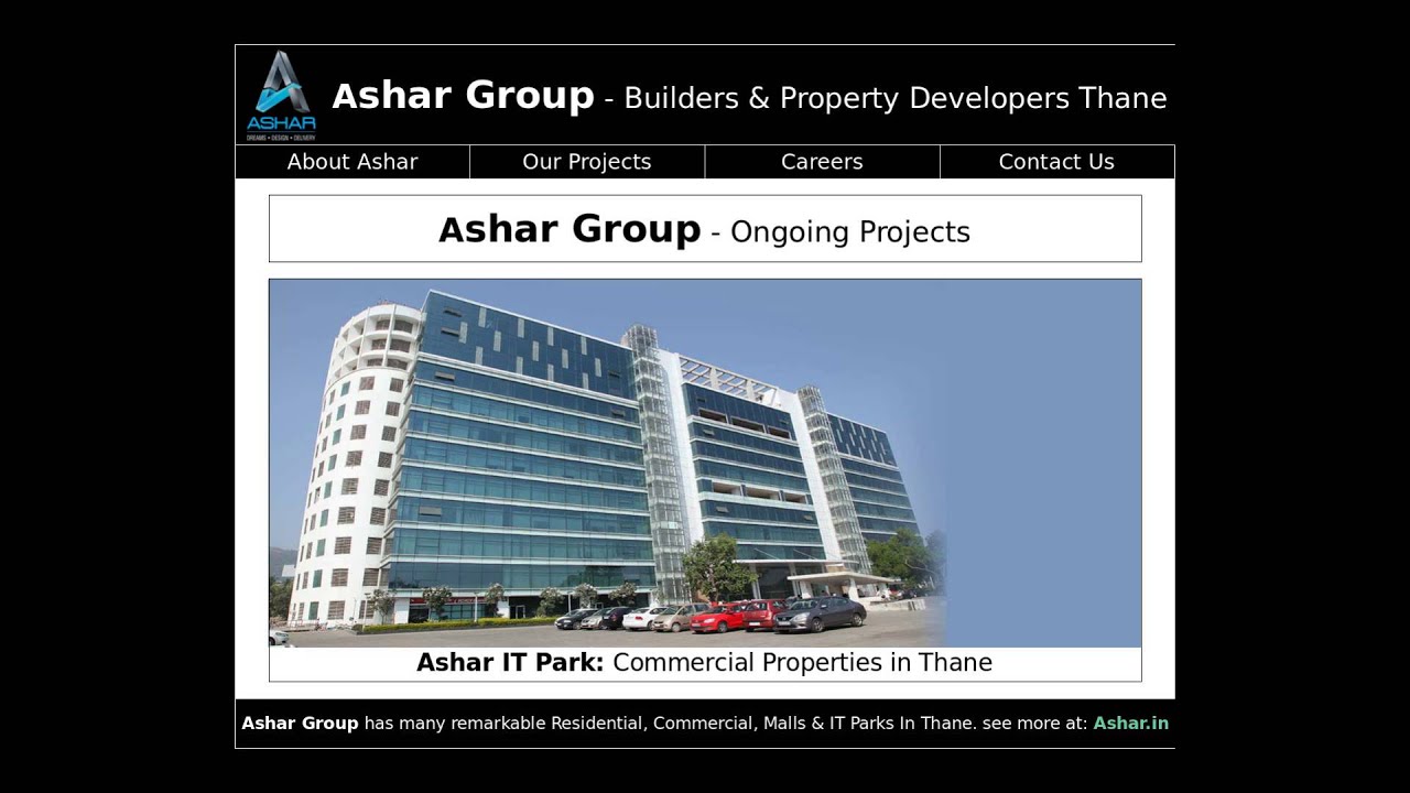 Ashar Group - New Residential and Commercial Properties in Thane - YouTube