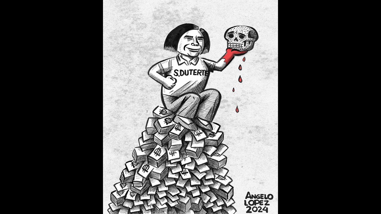 Creating A Cartoon On Sara Duterte - October 25, 2024 - YouTube