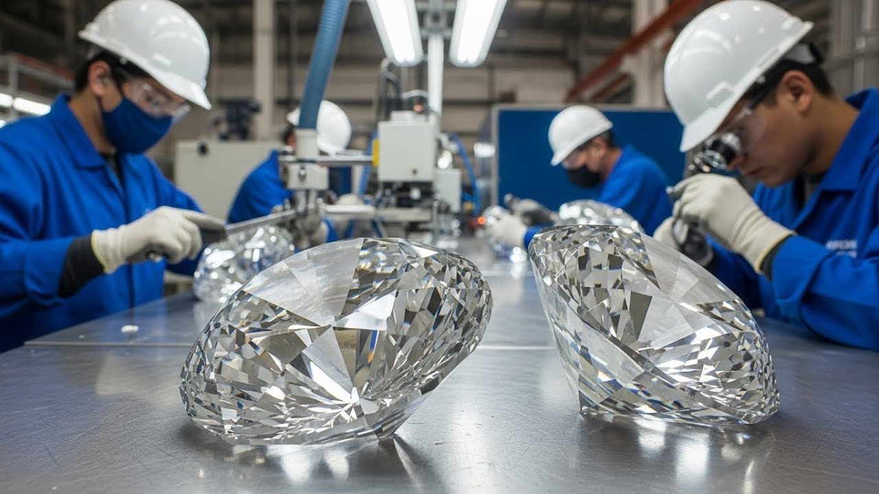Inside the Diamond Mining Factory – From Deep Earth to Sparkling Jewels ...