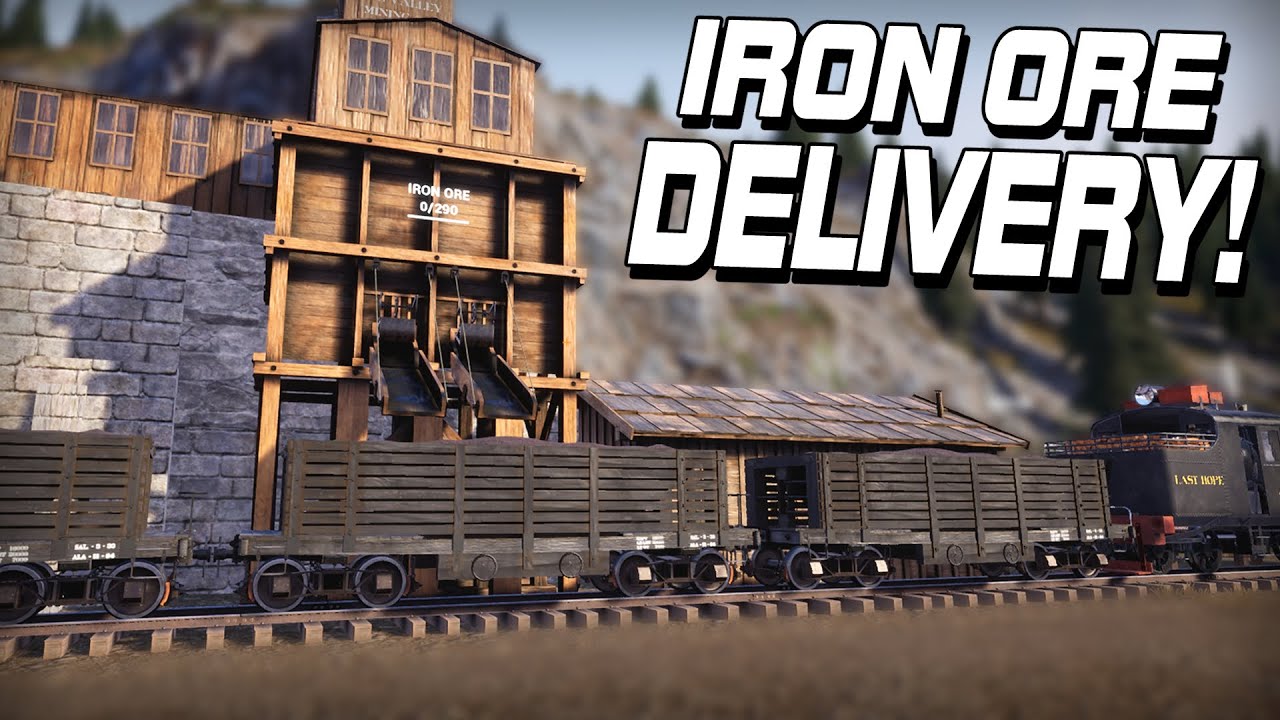 Delivering an Iron Ore Train from the Mine to the Smelter in Railroads ...