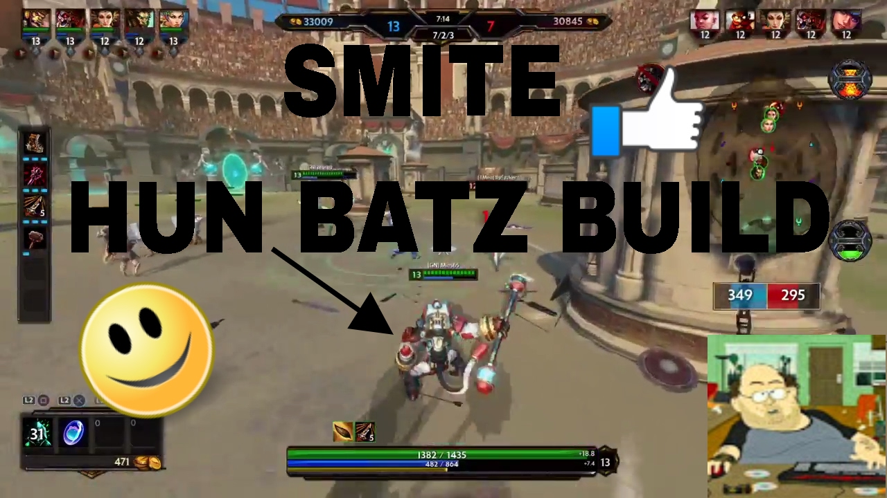 Smite - Hun Batz OP Damage Build GODLIKE! - YouTube