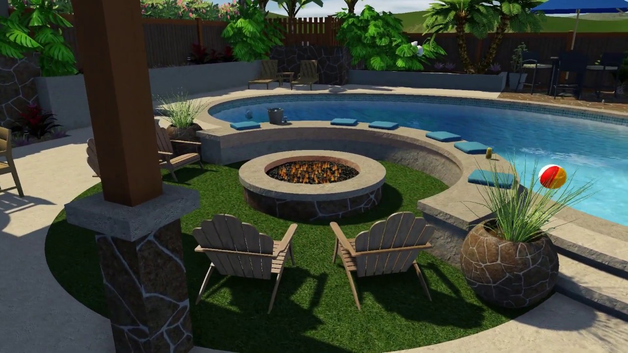 A backyard transformation. - YouTube