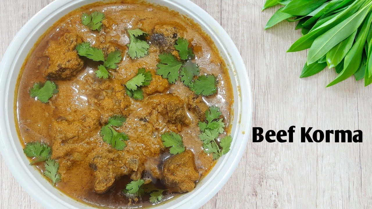 Beef Korma Recipe Beef Korma Banane Ka Asaan Tarika How To Make Beef ...