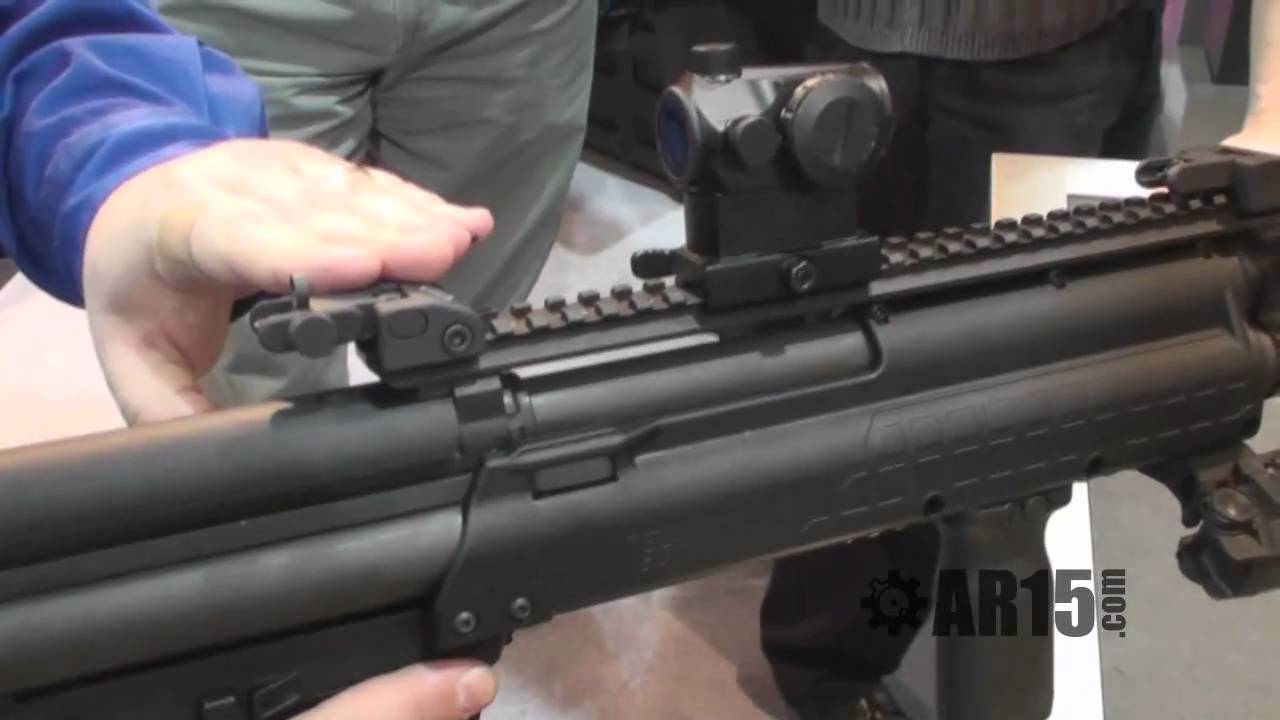 Kel-Tec KSG Shotgun - SHOT Show 2011 - YouTube