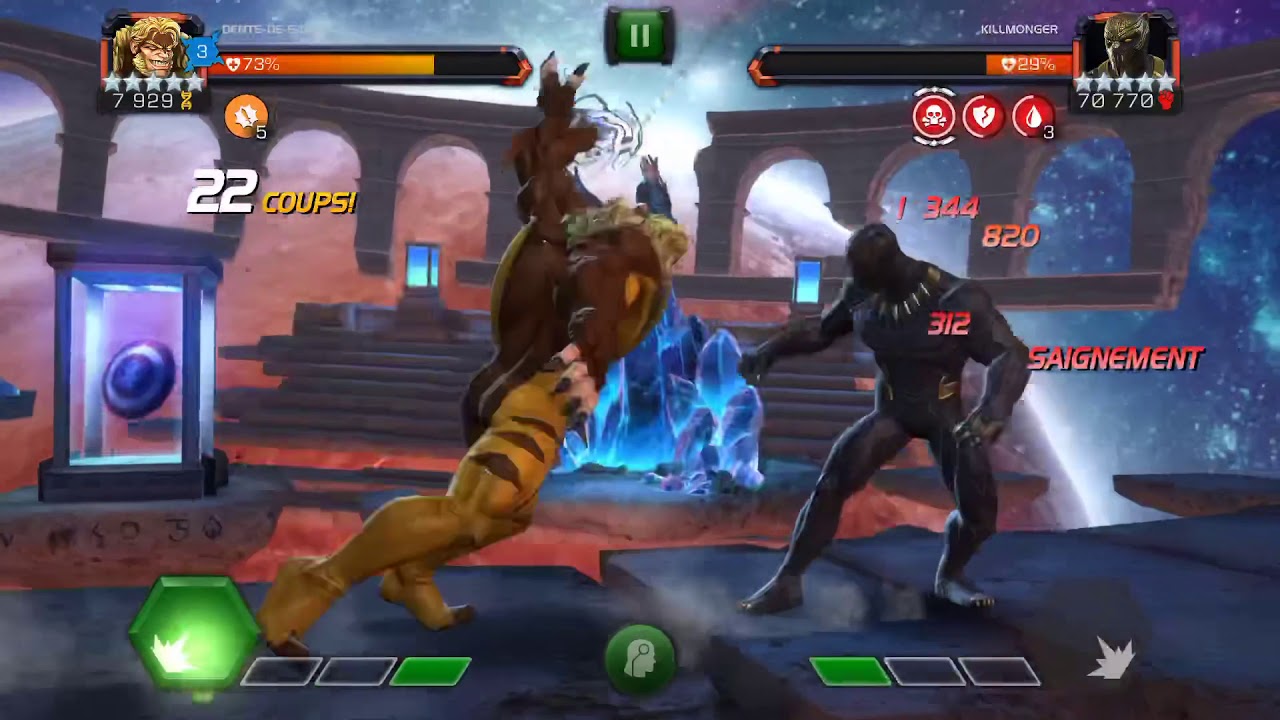 The MAZE Challenge MARVEL CONTEST OF CHAMPIONS Path Killmonger iron man ...