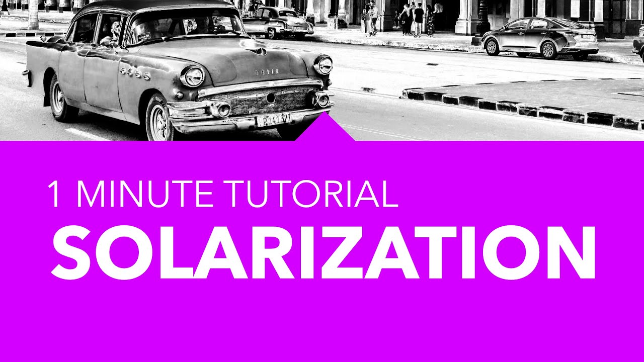 Create a SOLARIZED look with Affinity Photo - YouTube