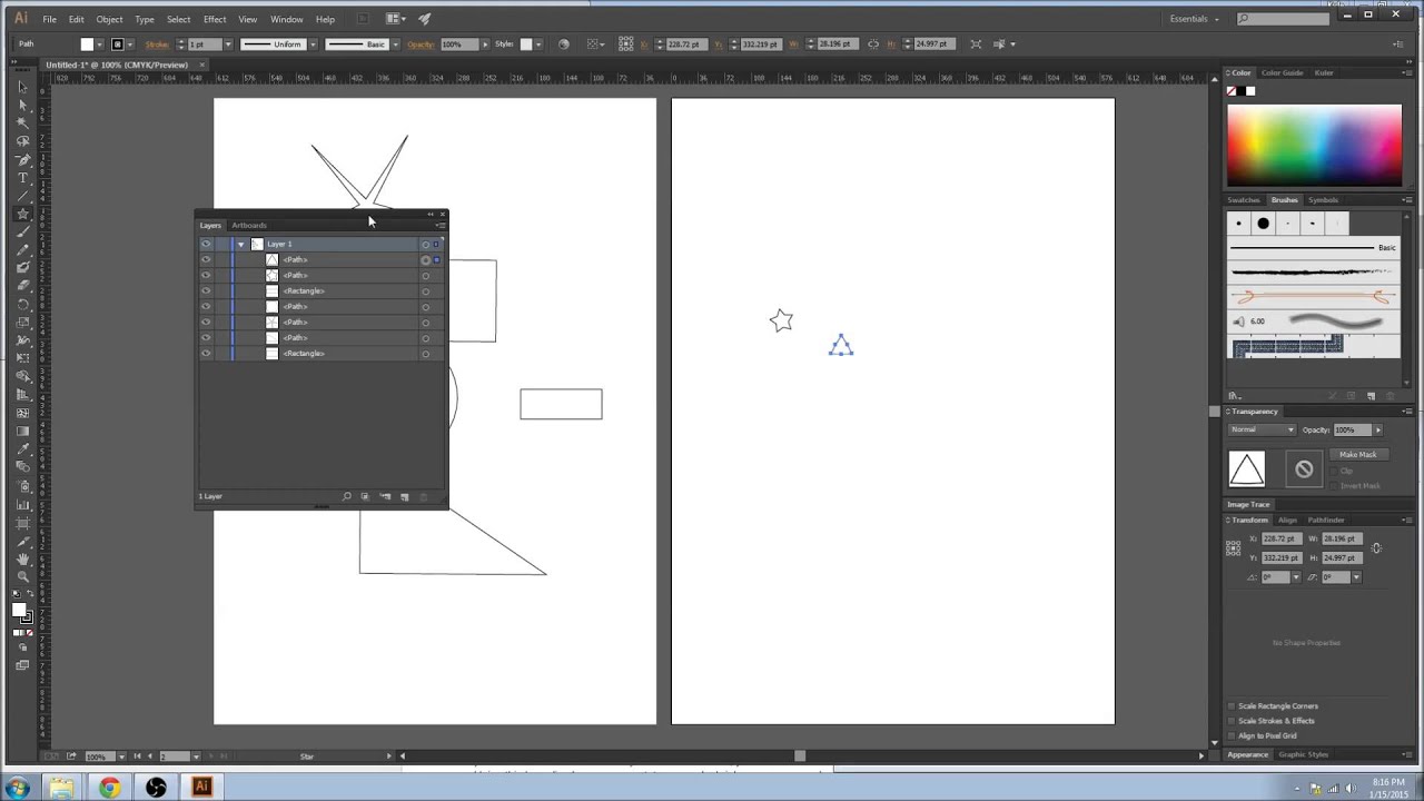 EP4 - Shape Vectors, Grouping the Vectors and Compounding [Adobe ...