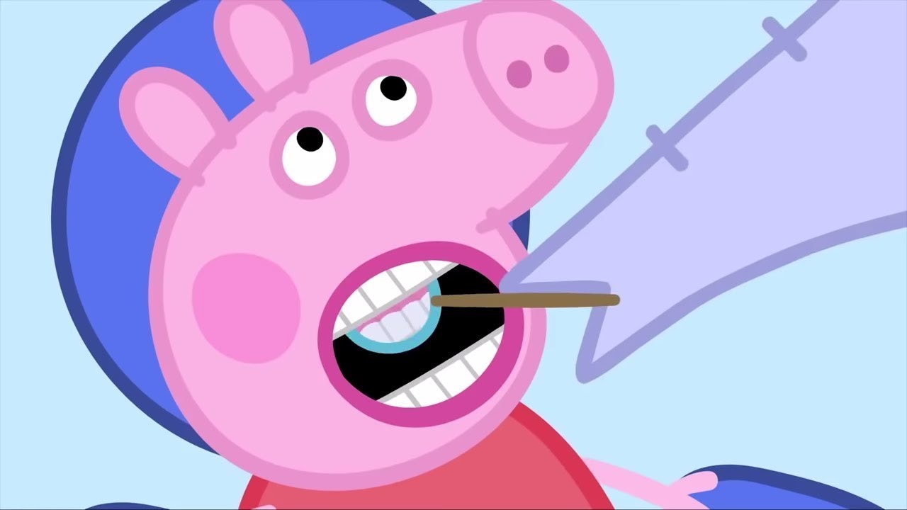 Peppa Pig English Episodes | Peppa Pig Visits The Dentist - YouTube