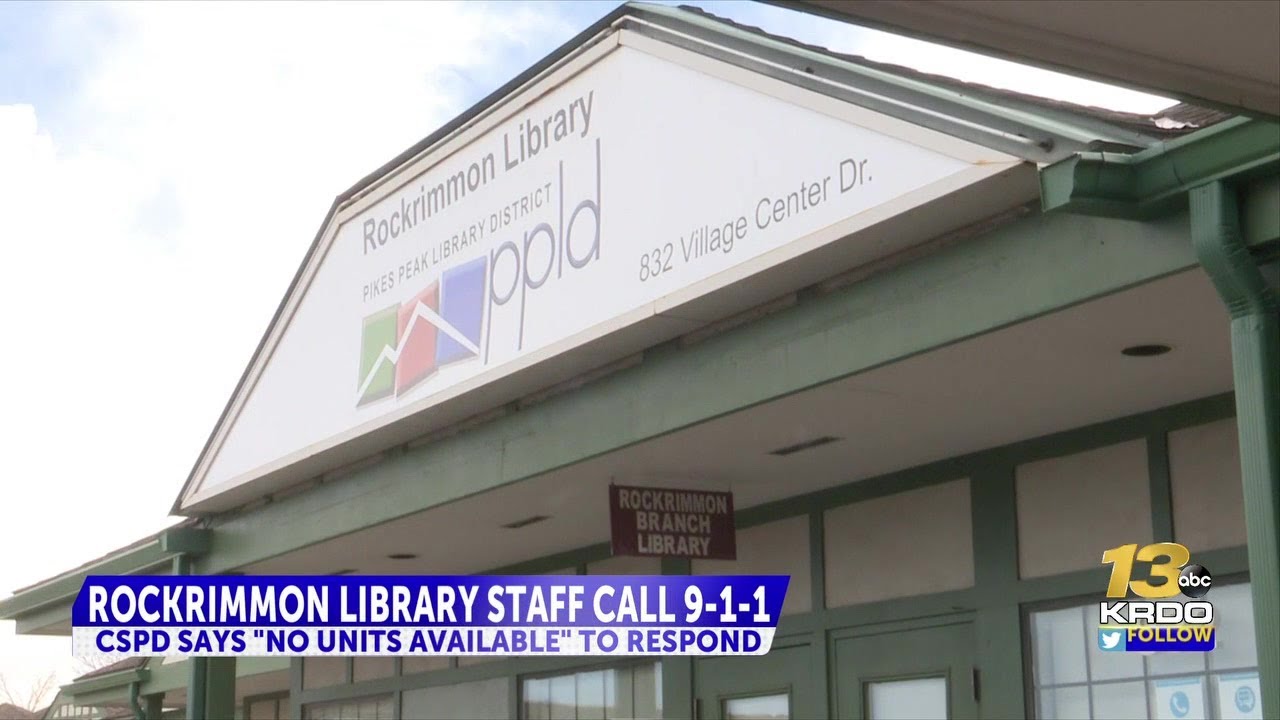 Colorado Springs library concerned with lack of police officers ...