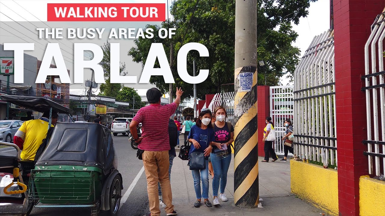 Tarlac City Tour | Tarlac Province | Philippines | Walking Tour 4K ...