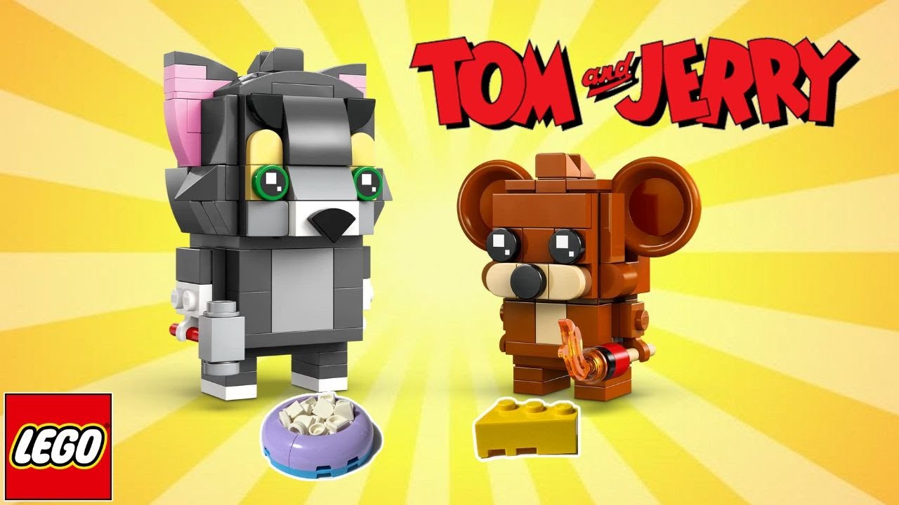 Tom And Jerry Lego Heads