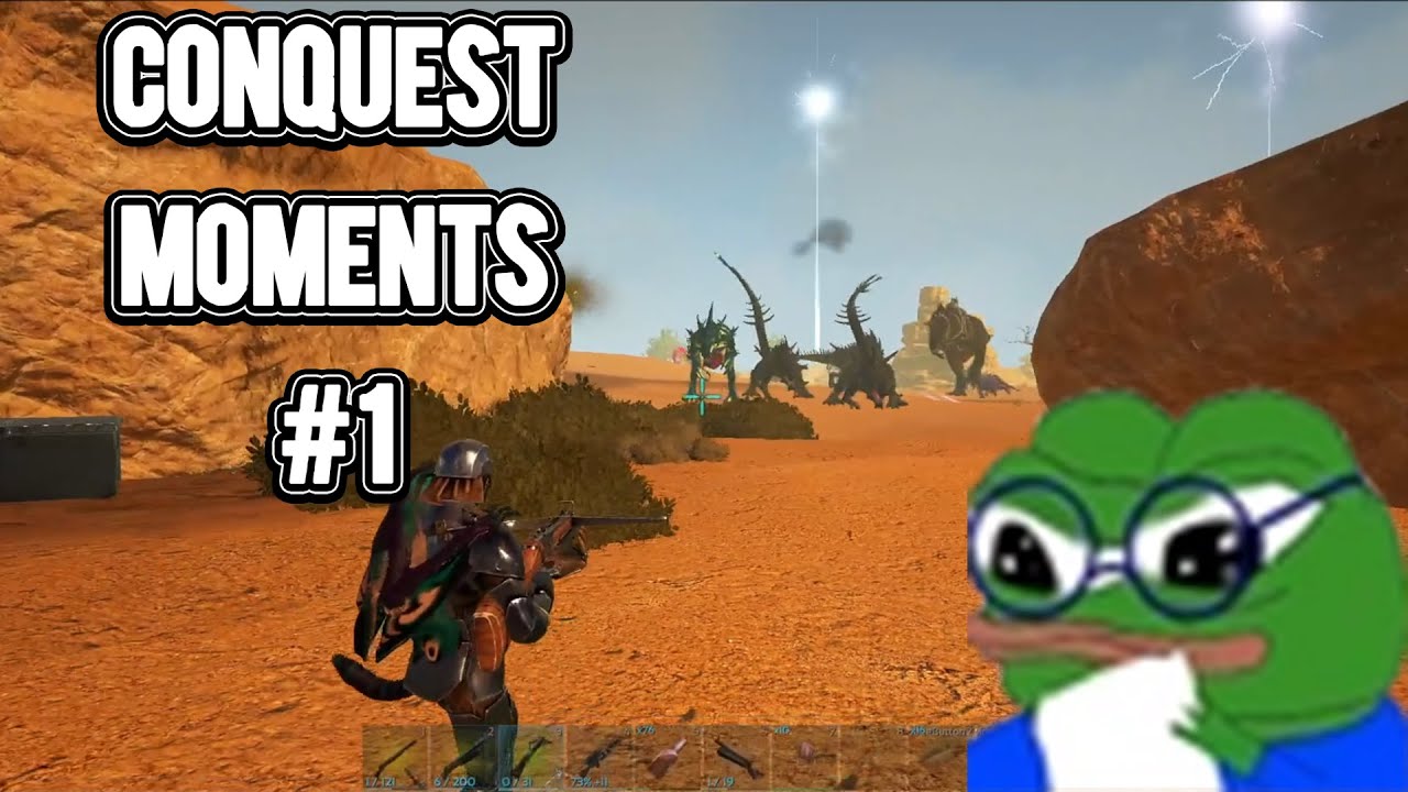 Conquest Moments #1 | Official PvP | ARK Survival Evolved Gameplay ...