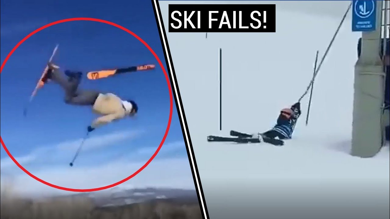 Best Ski Fails and Crashes Compilation 2020 - funny winter sports bails ...