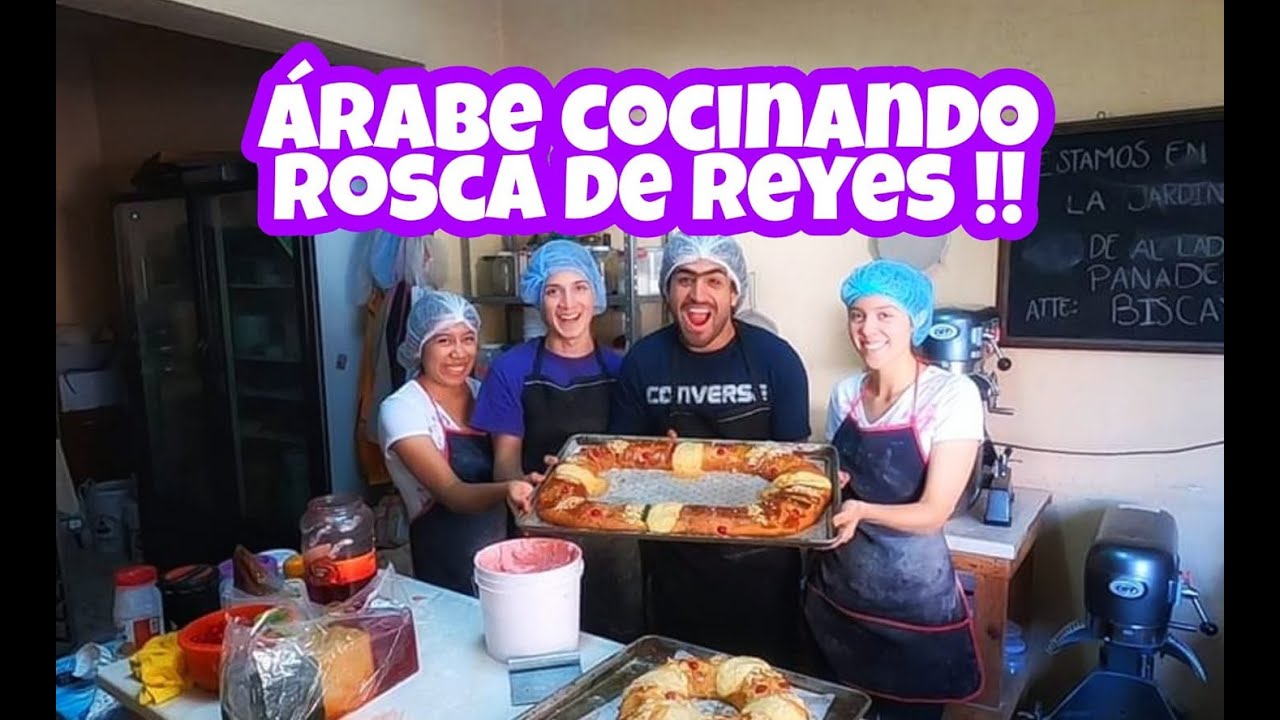 ARABE COCINANDO ROSCA DE REYES !! Delicioso 👌 - YouTube