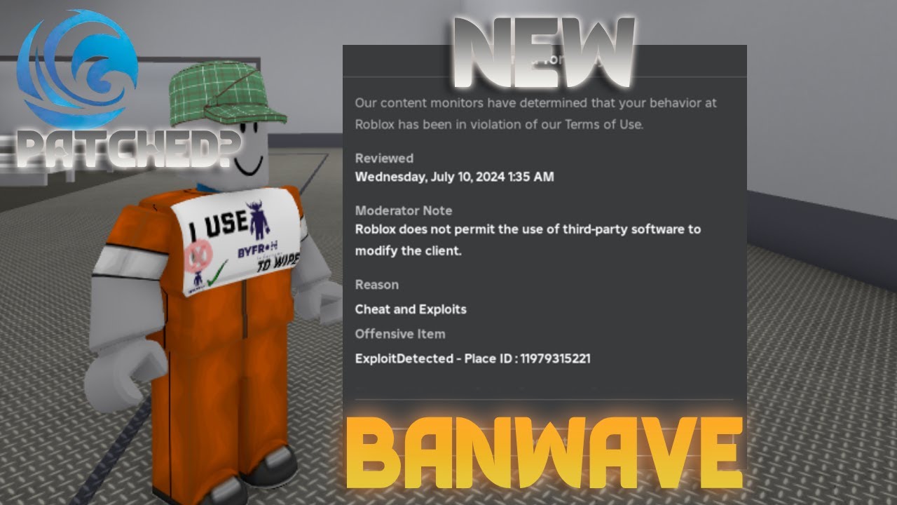 Wave Detected?! (Roblox Banwave july) - YouTube
