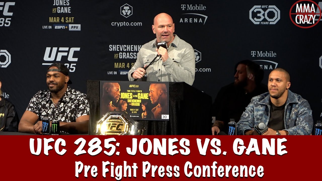 Full UFC 285: Jon Jones vs. Ciryl Gane Pre Fight Press Conference - YouTube