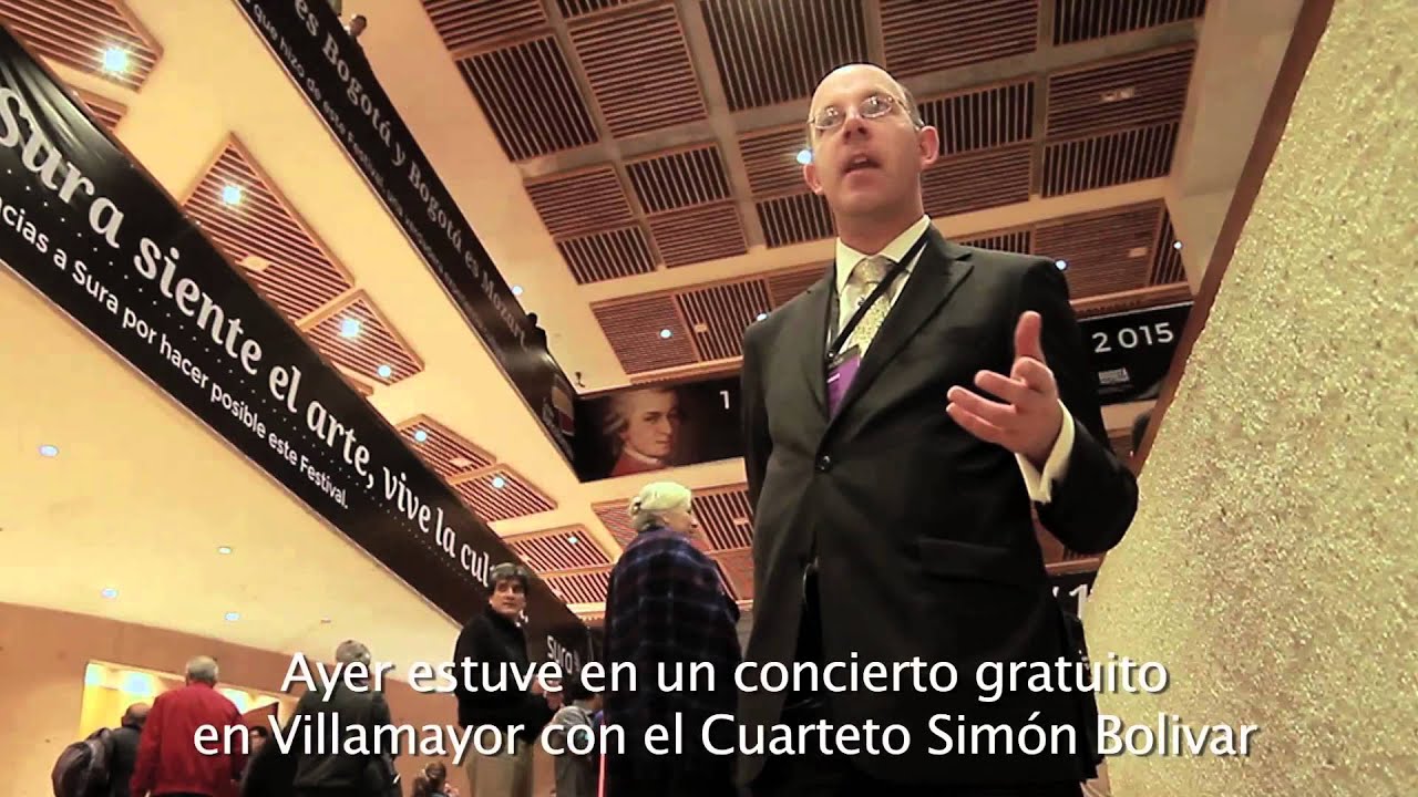 Todo artista desearía tener como público a los bogotanos - Mark ...