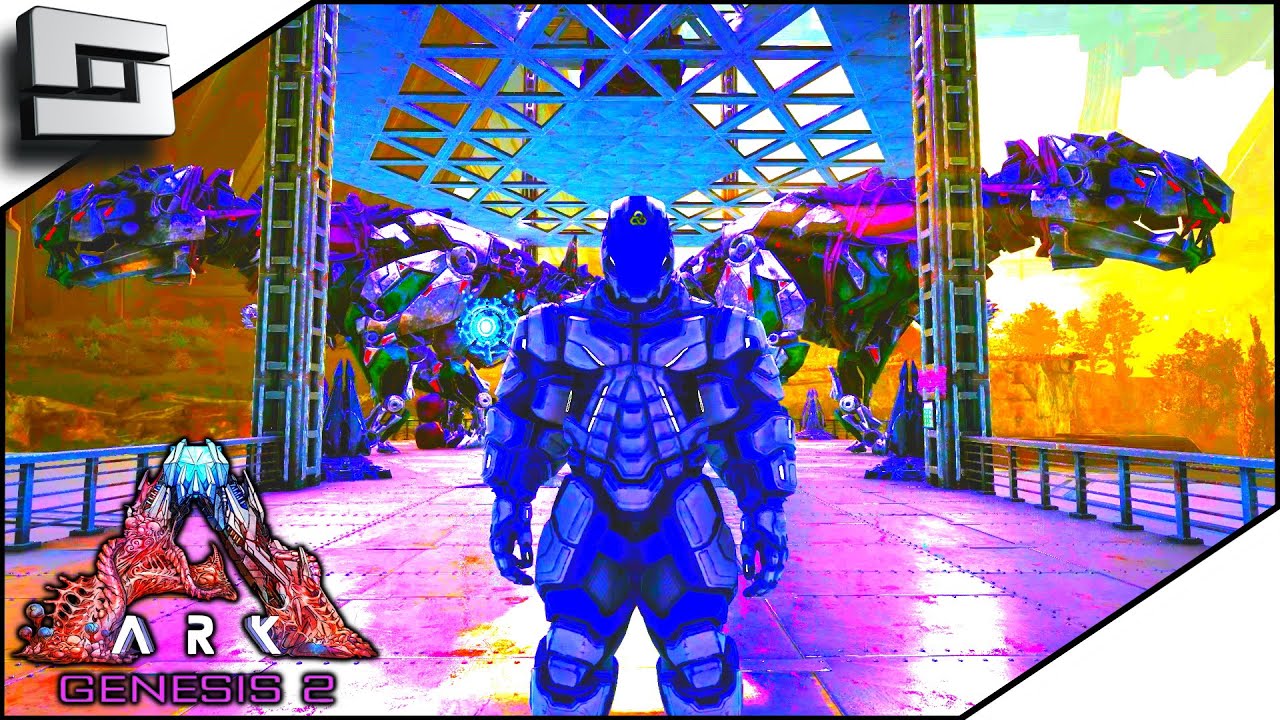 Breeding An Awesome Color Mutation In Ark Genesis 2! - YouTube