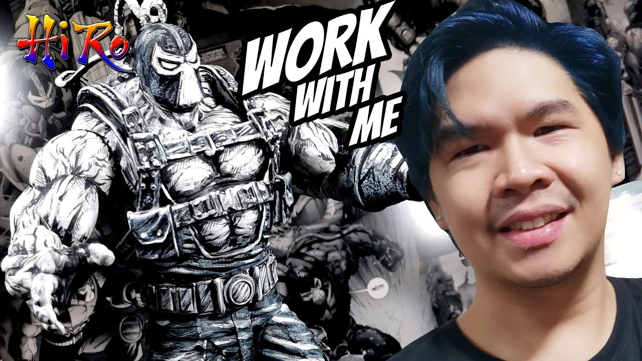 MCFARLANE TOYS BANE CUSTOM BY RALPH CIFRA, MANGA STYLE, COMICS, DC ...