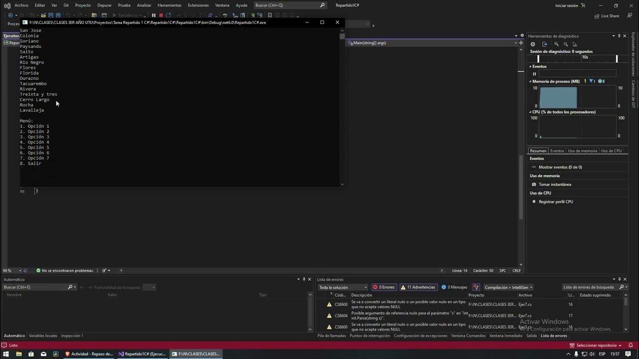 Repaso de Sintaxis C# - YouTube