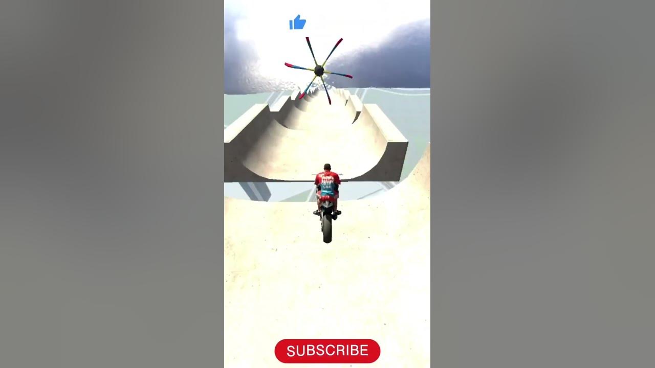mega ramp ninja h2R Indian bike driving 3d game #shortsfeed#shorts#gta5 - YouTube
