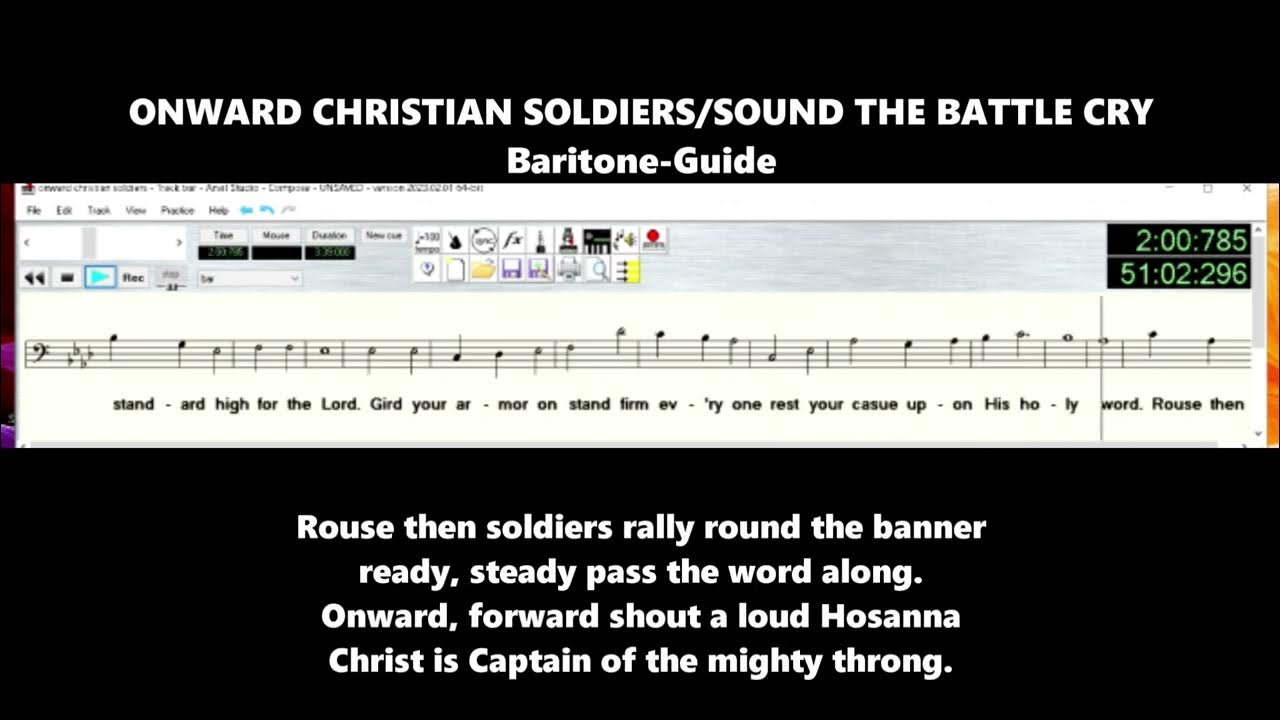 Glimpsonaires vocal guide Onward Baritone - YouTube
