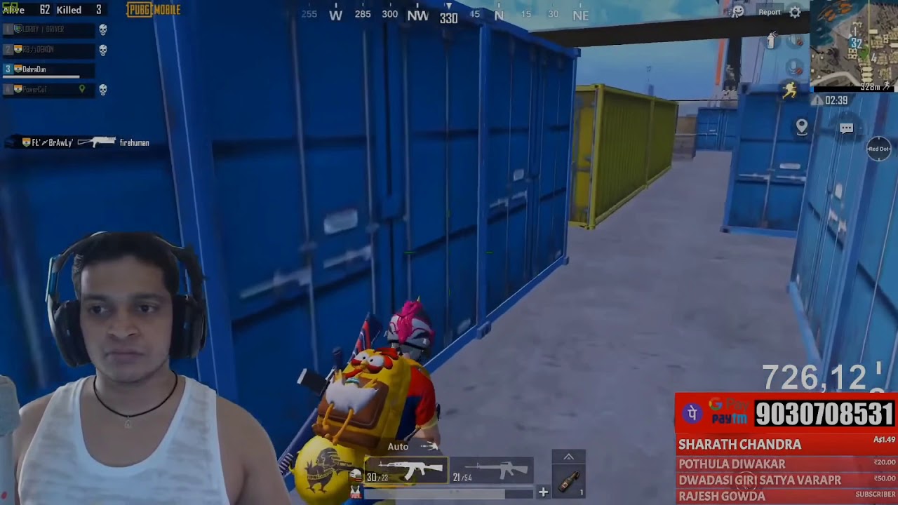 punju squad on fire(unq gamer) - YouTube