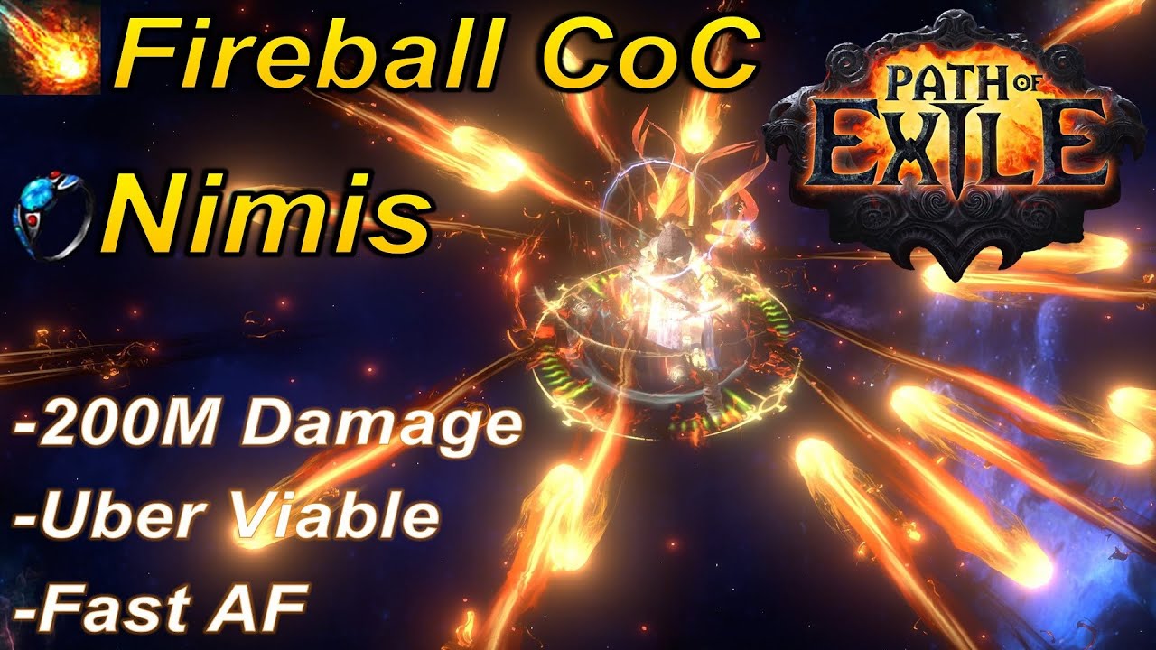 [3.22] Cast on Crit Fireball Nimis (Projectiles Everywhere!) - Path of ...