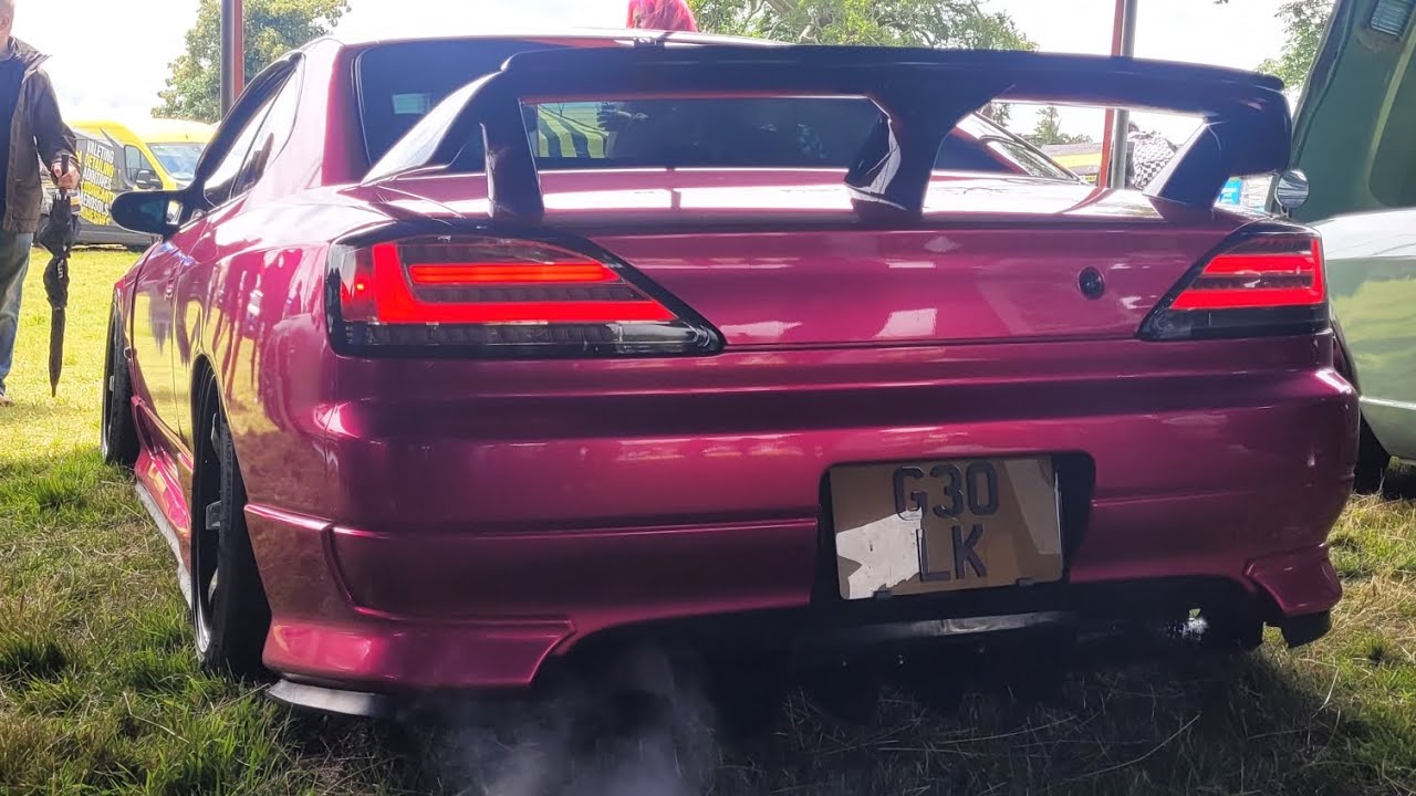 Cars leaving AdamC Fest 2024 - YouTube