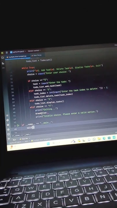 Make Simple Todo List Using Python Day 28 Python Projects Coding Pythonprogramming Youtube