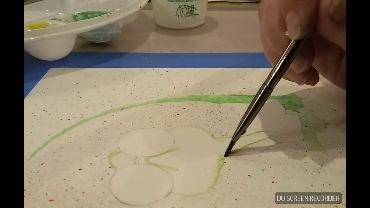 1.5 Beginner Watercolor Painting Lizard/Reptile - YouTube