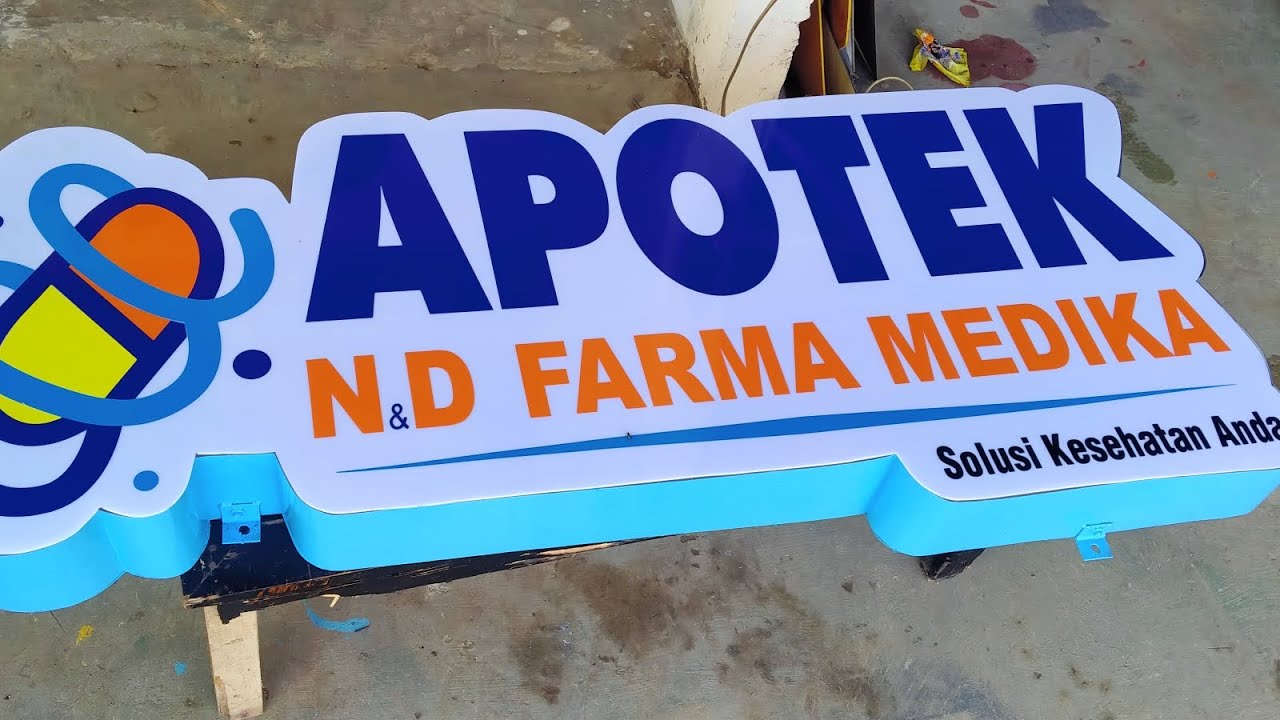 Proses Pemasangan Cutting Sticker Neon Box Custom Terbaru.!! - YouTube