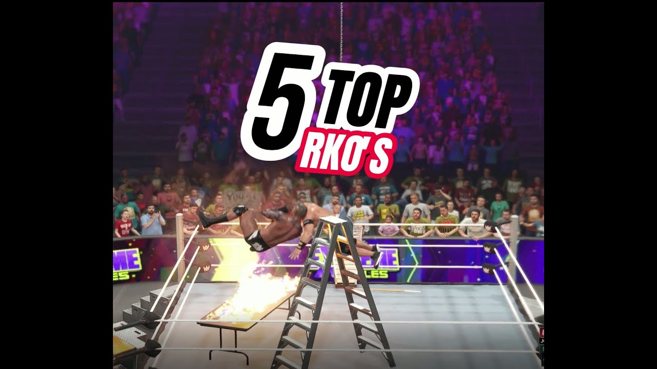 Top 5 RKO'S by Randy Orton | WWE 2K23 - YouTube
