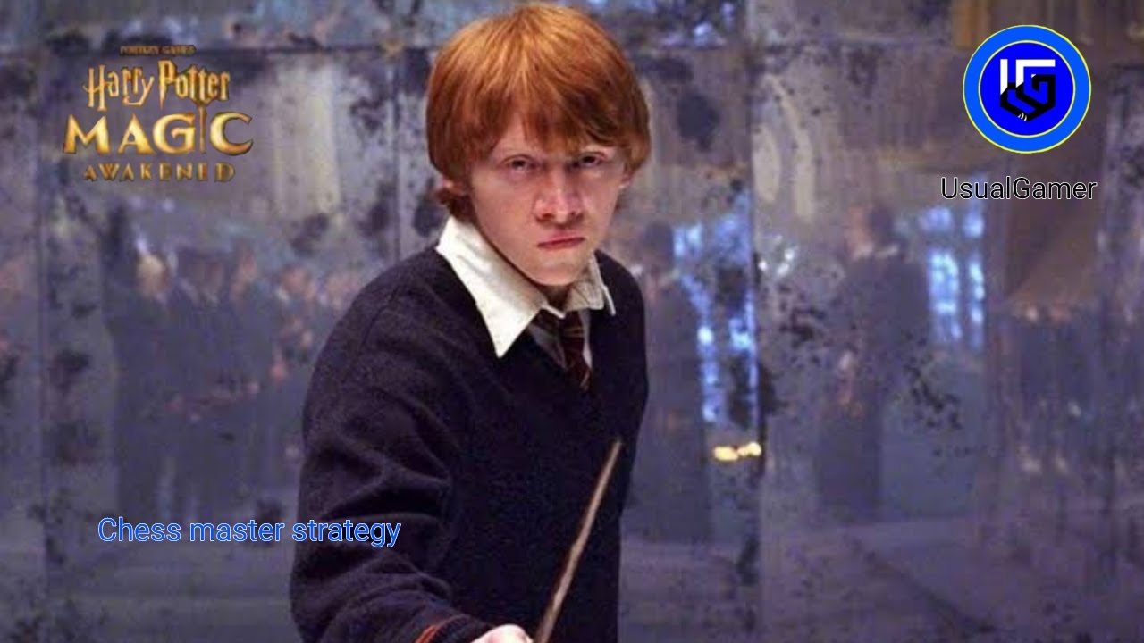 Playing chess with Ron | Harry Potter Magic Awakened - YouTube