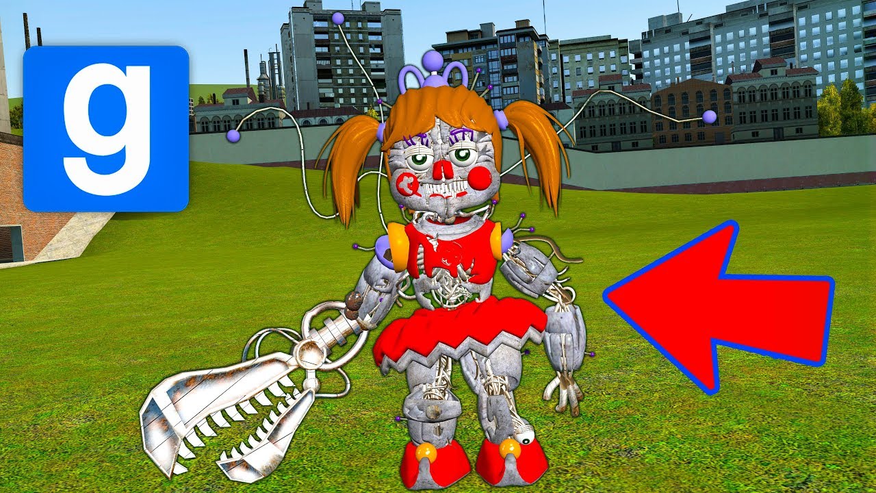 FREAKSHOW BABY PILL PACK! FNAF 6?? (Gmod FNAF Sandbox Funny Moments ...