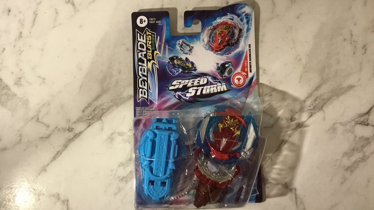 Beyblade Burst Surge Infinite Achilles A6 Qr Code And Unboxing - YouTube