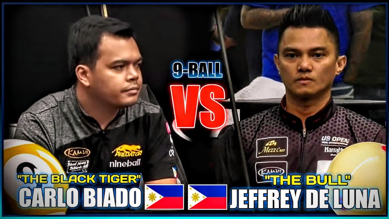 CARLO BIADO VS JEFFREY DE LUNA, US OPEN 9-BALL POOL 2021 - PINOY ...