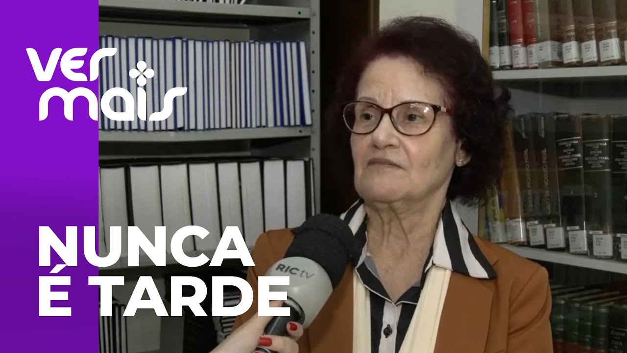 Dona Wanda se formou em direito aos 80 anos e já tem mais planos para o ...
