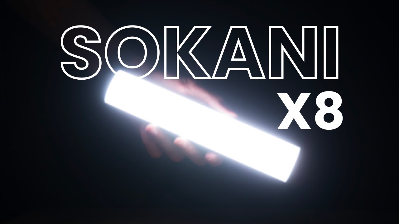 O Sokani X8 RGB é o melhor LED para iluminar seu vídeo em 2023 - YouTube