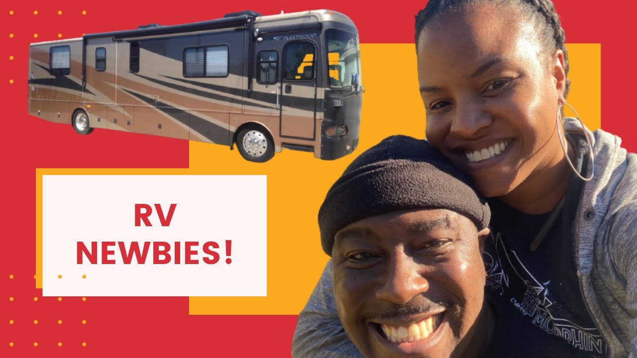 RV NEWBIES! Young Black Couple RV Tour! - YouTube