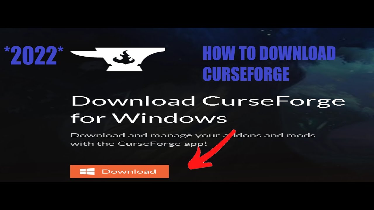 HOW TO INSTALL CURSEFORGE IN PC 2022 (Tutorial) - YouTube
