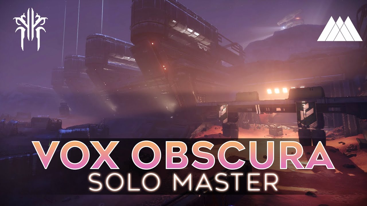 Solo Stormcaller Warlock Master VOX OBSCURA Exotic Mission | Destiny 2: Season of Plunder - YouTube