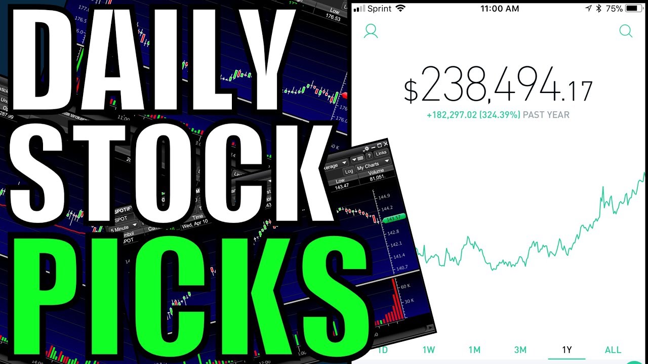 My Stock Picks For Tomorrow – Stocks To Watch – Trade Ideas, Best ...