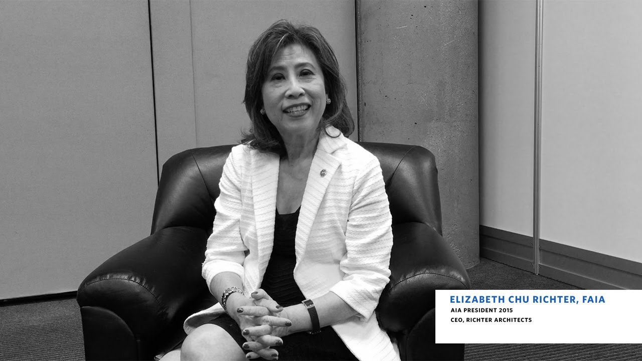 AD Interviews: Elizabeth Chu Richter, 2015 AIA President - YouTube