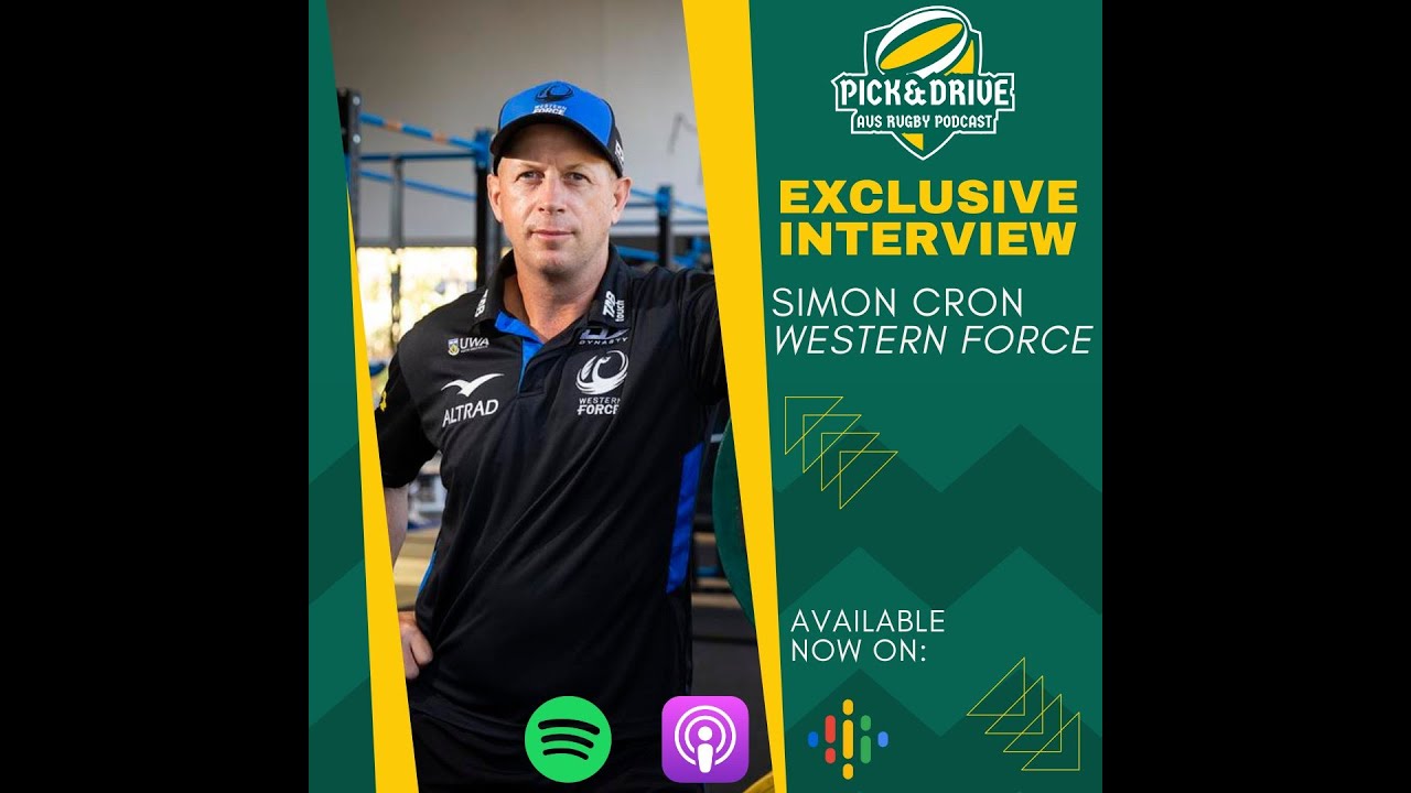**Exclusive Interview -Simon Cron - Western Force Head Coach** - YouTube