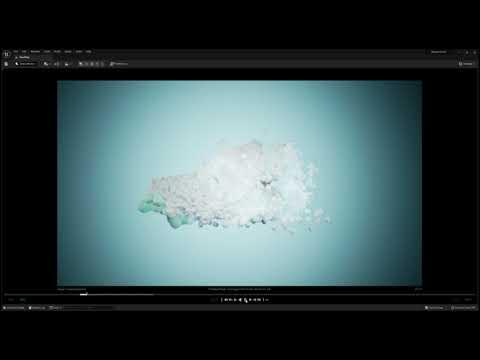 morphing particles in Unreal Engine - YouTube